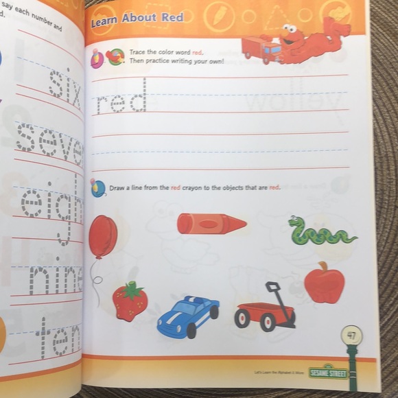 Sesame Street | Toys | Sesame Street Elmo Lets Learn The Alphabet Book ...